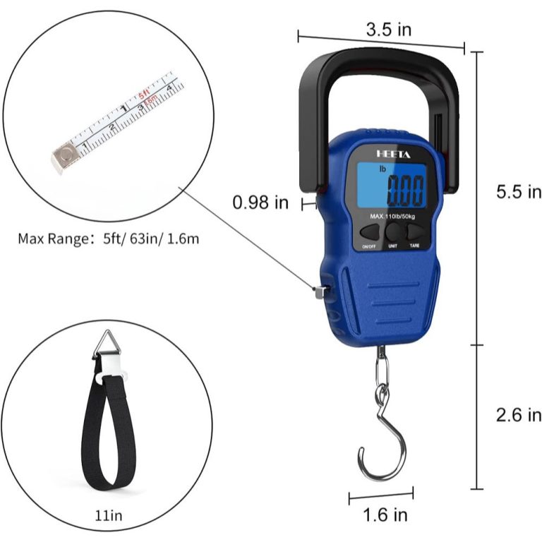 Digital Fish Hook Hanging Scale – FishersTribe.com