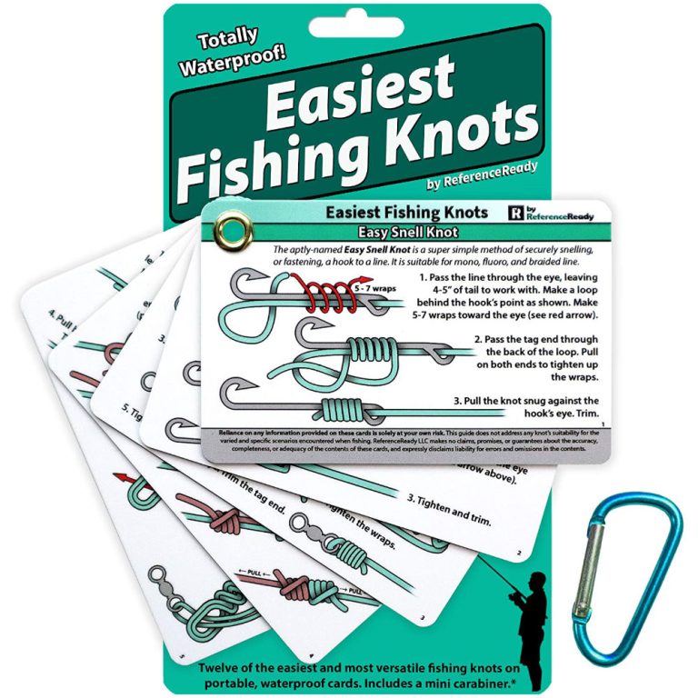 Waterproof Essential Fishing Knot Cards – FishersTribe.com