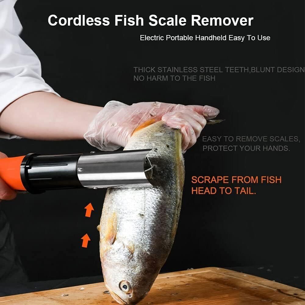Upgraded Electric Fish Scale Scraper – FishersTribe.com