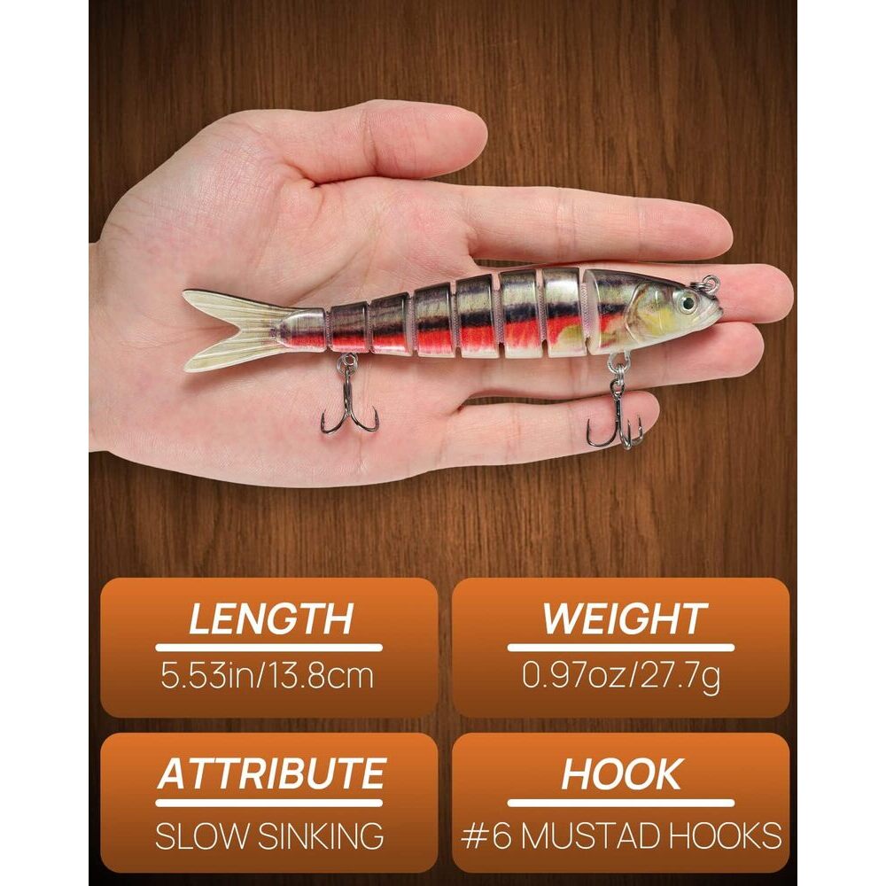 Swimming Topwater Fishing Lures (set of 3) – FishersTribe.com