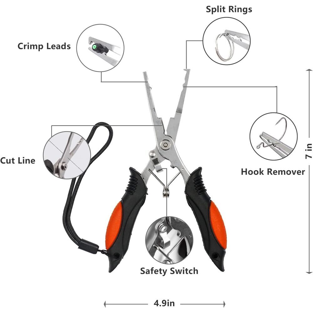 5PCS Essential Fishing Tool Kit – FishersTribe.com